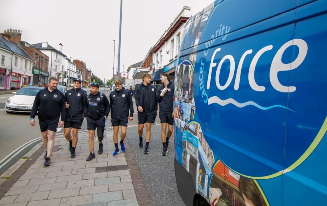 Foundation supports ex-Marine’s trek for FORCE