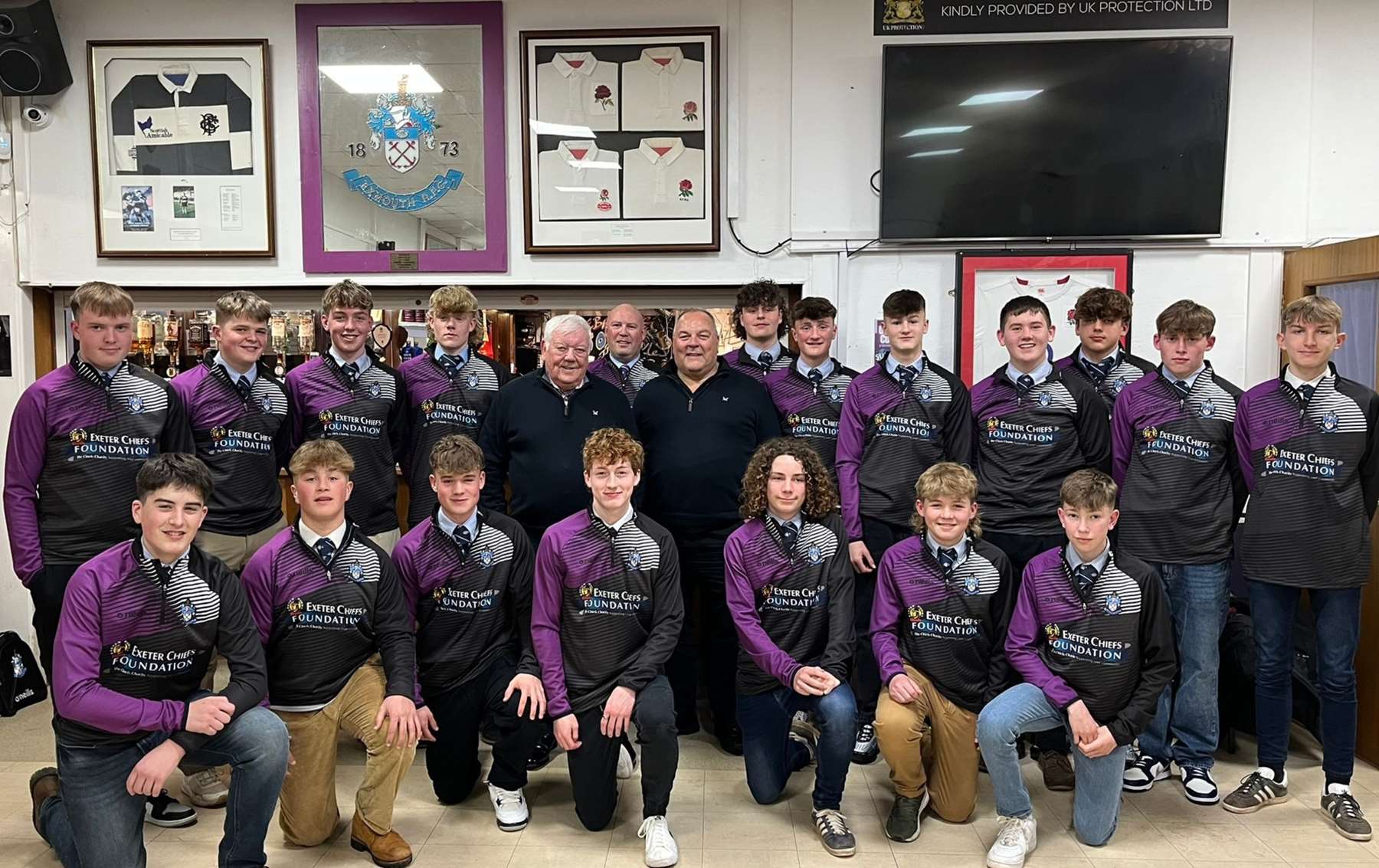 New Training Tops for Exmouth RFC